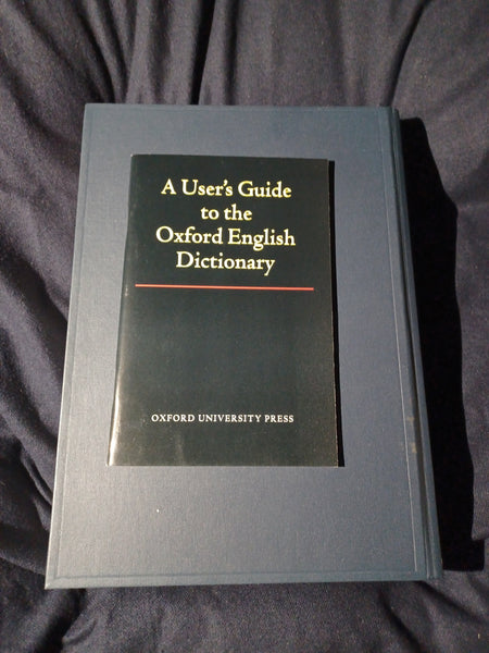 Compact Edition of The Oxford English Dictionary, Complete Text Reprod ...