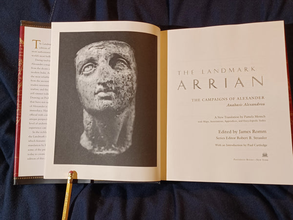 Landmark Arrian: The Campaigns of Alexander Hardcover with dust jacket ...