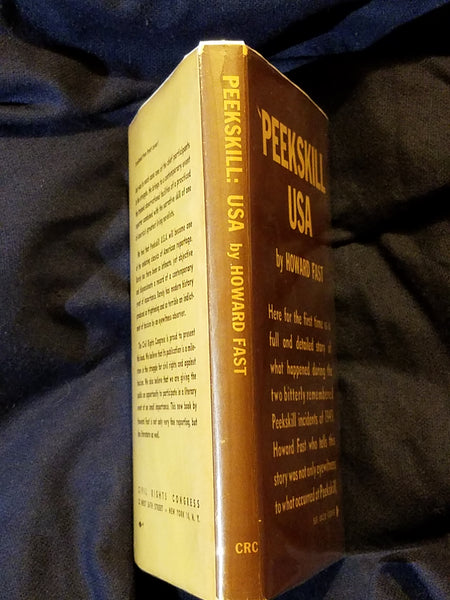 Peekskill: USA by Howard Fast. Signed by Fast, Paul Robeson and Willia ...