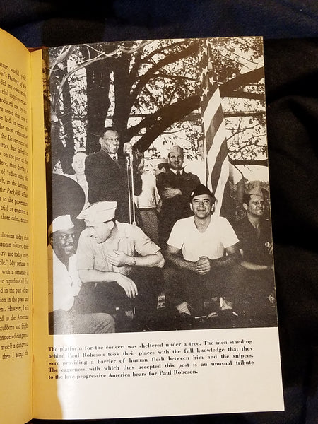 Peekskill: USA by Howard Fast. Signed by Fast, Paul Robeson and Willia ...