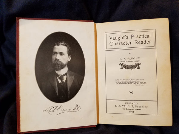 Vaughts Practical Character Reader. 1902 – formerly Shakespeare and ...