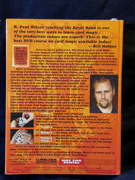 Royal Road To Card Magic by R. Paul Wilson. 5 disc DVD set. – formerly ...