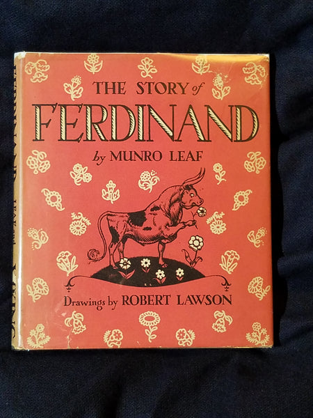Story of Ferdinand by Munro Leaf. Second printing with second printing ...