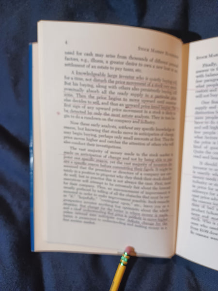 Stock Market Blueprints by Edward S. Jensen. FIRST EDITION in dust jac ...